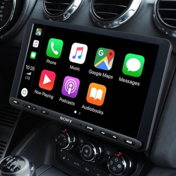 Sony XAV-AX8100 8.95" Apple CarPlay/Android Auto Media Receiver with ...