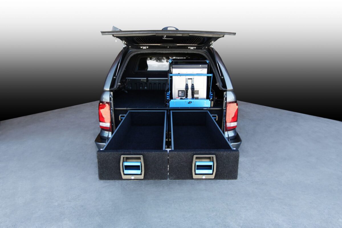 VOLKSWAGEN AMAROK V6 WITH ADBLUE DOUBLE DRAWER SYSTEM - Newcastle Pro Sound